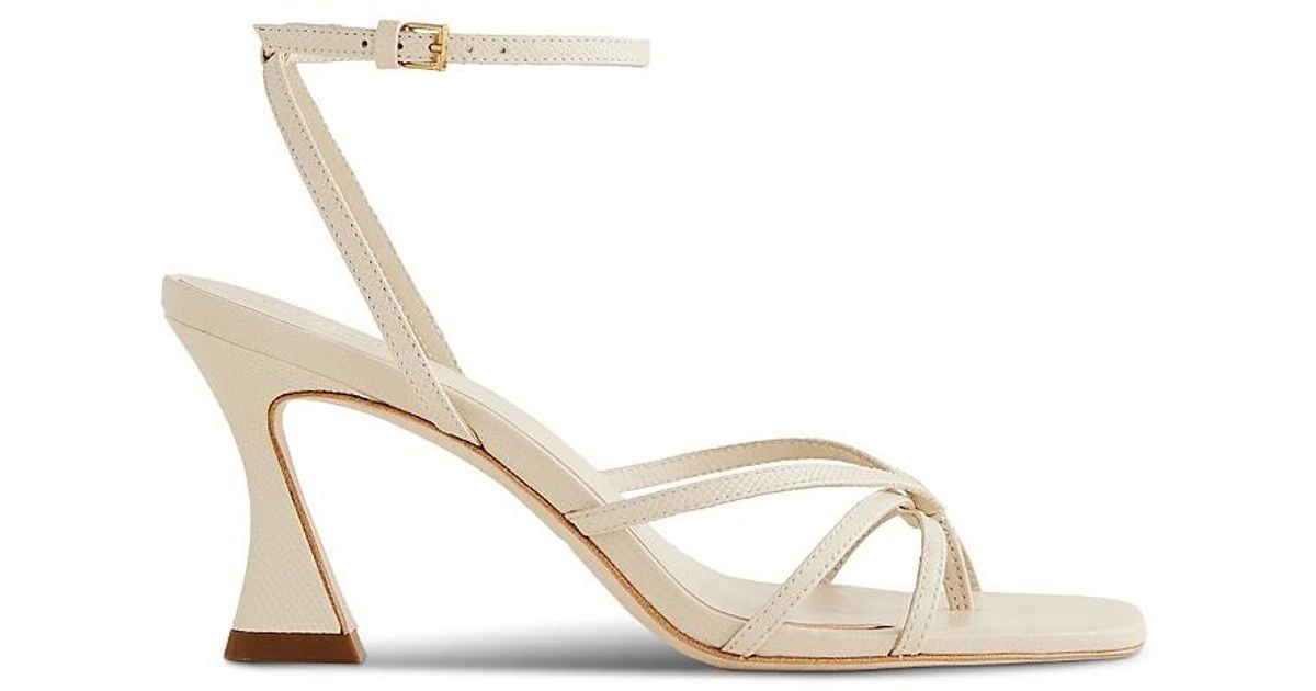 Reformation Gen Sandals in White | Lyst