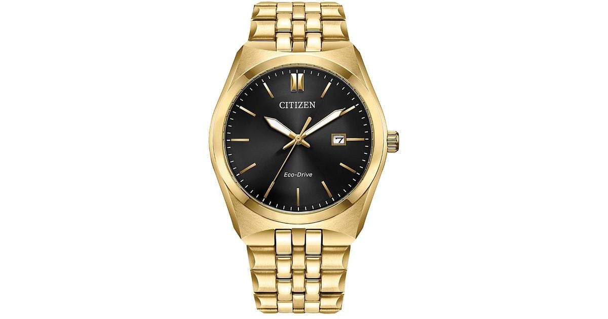 Citizen Eco Drive Classic Corso Watch, 40Mm in Metallic for Men | Lyst