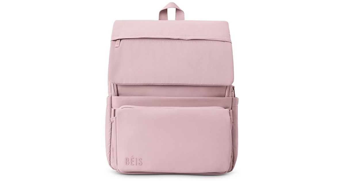 BEIS The Ultimate Diaper Bag Backpack in Pink | Lyst