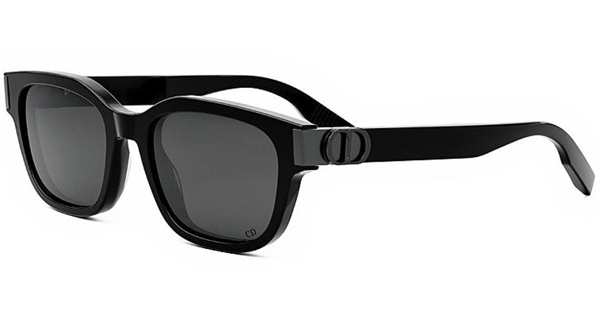 Dior Cd Icon S1I Geometric Sunglasses, 54Mm in Black for Men | Lyst
