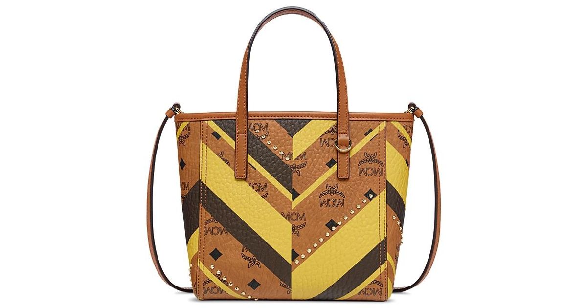 MCM Toni Mega Tote in Metallic | Lyst