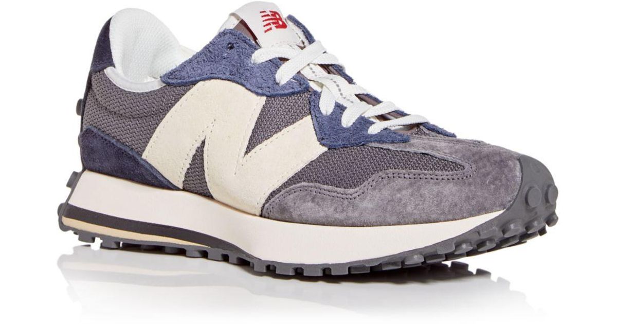 New Balance Intelligent Choice 327 V1 Low Top Sneakers in Blue for Men ...