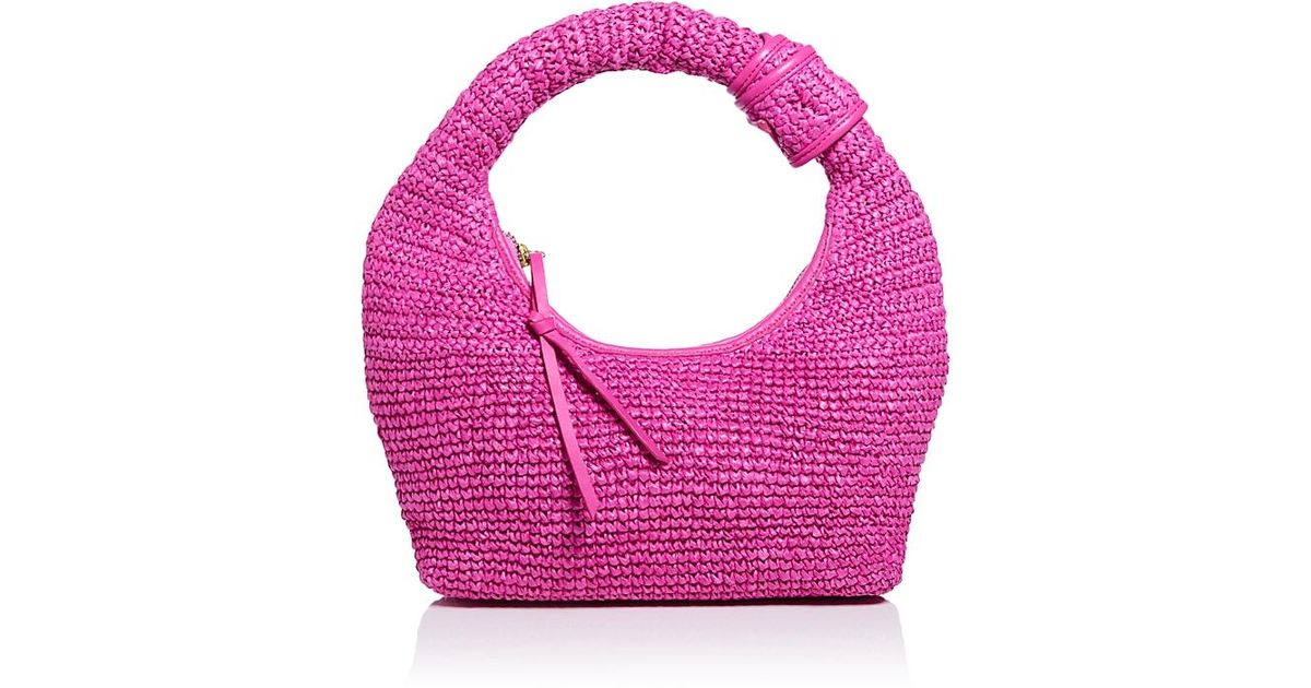 BTB Los Angeles Maeve Hobo Bag in Pink | Lyst