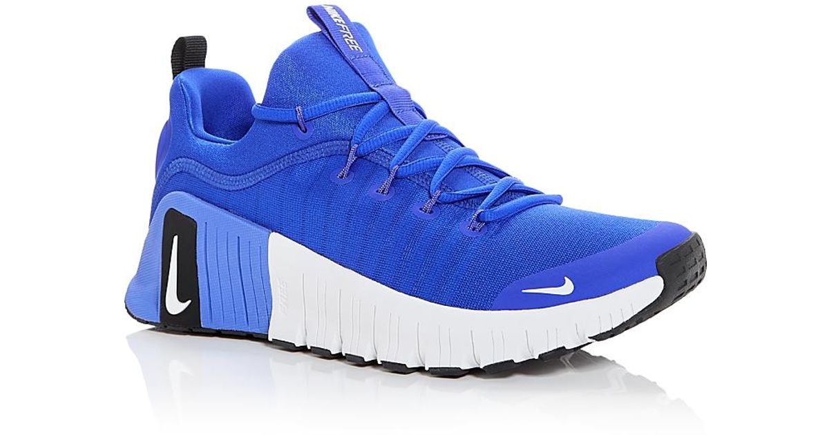 Nike Free Metcon 6 Low Top Sneakers in Blue for Men | Lyst