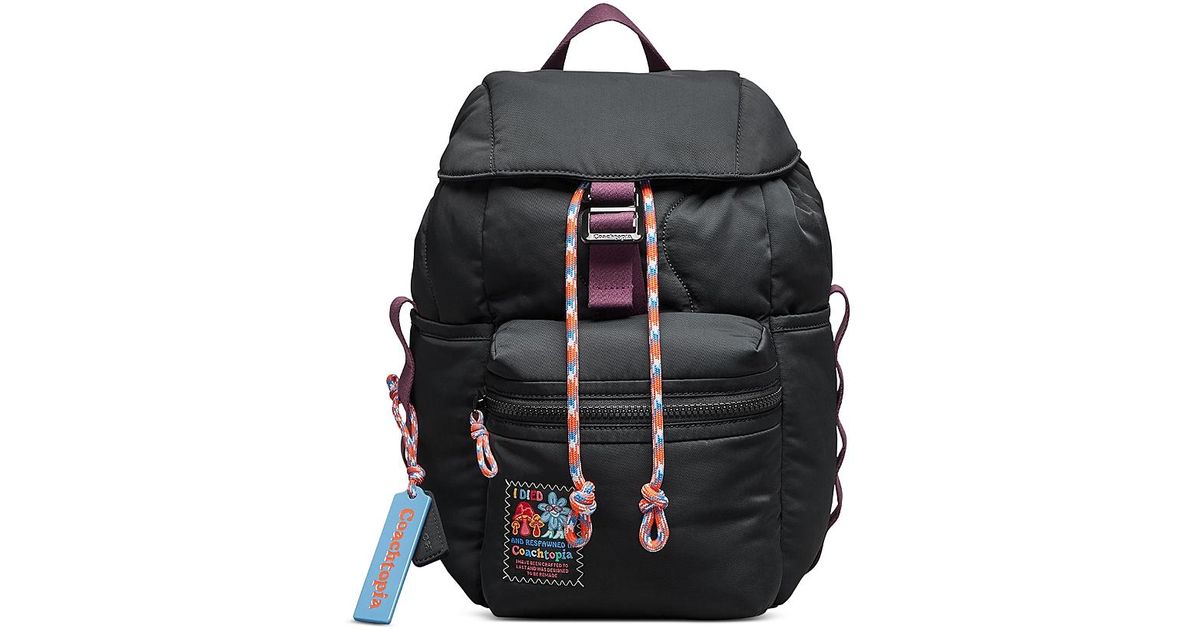 Coachtopia Loop Mini Backpack in Black | Lyst