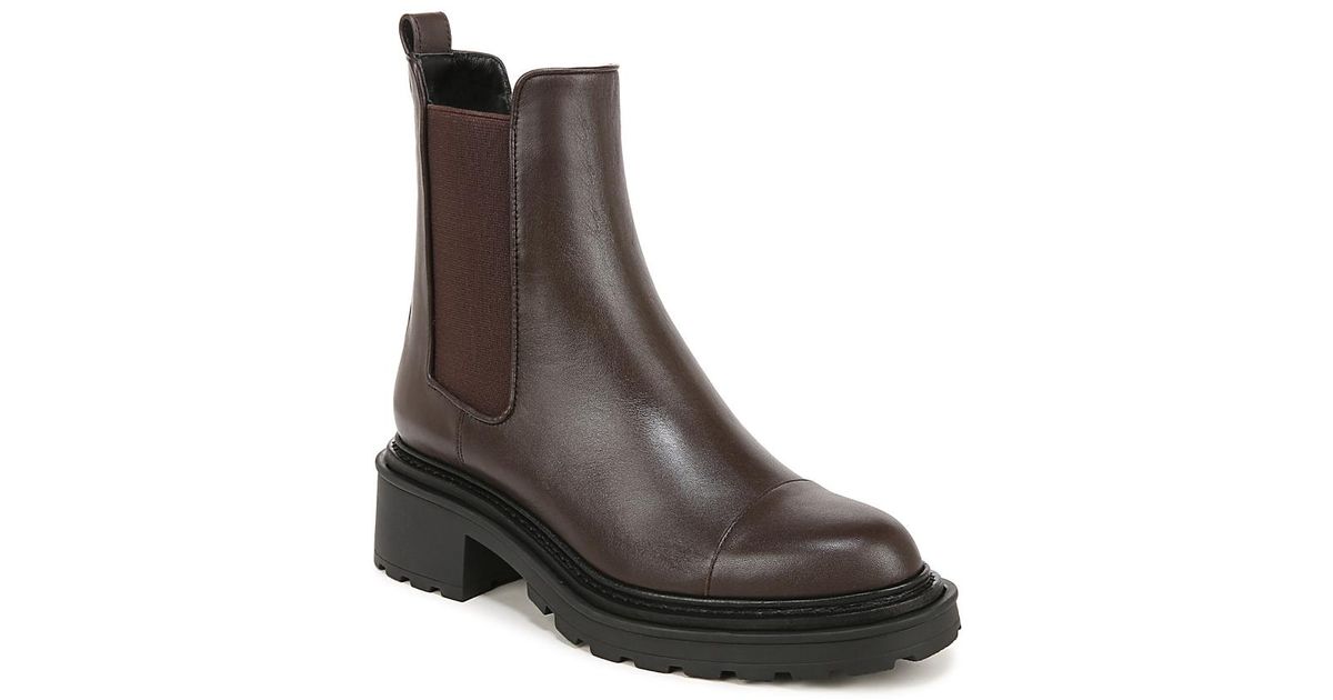Veronica Beard Delilah Chelsea Boots in Brown | Lyst