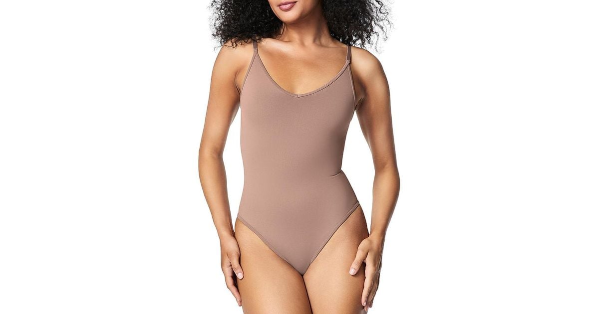 Spanx Seamless Power Thong Bodysuit | Lyst