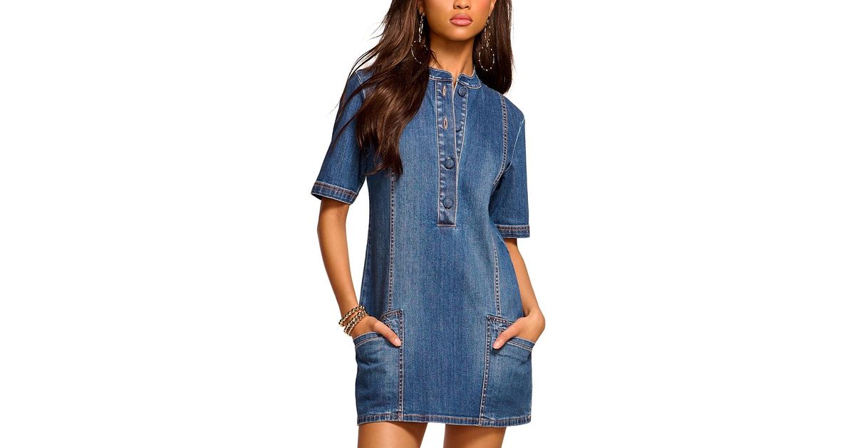 Ramy Brook Skylar Dress in Blue | Lyst