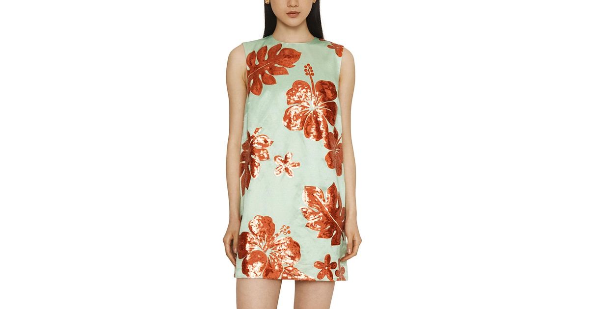 ALÉMAIS Sizzle Mini Dress in Red | Lyst