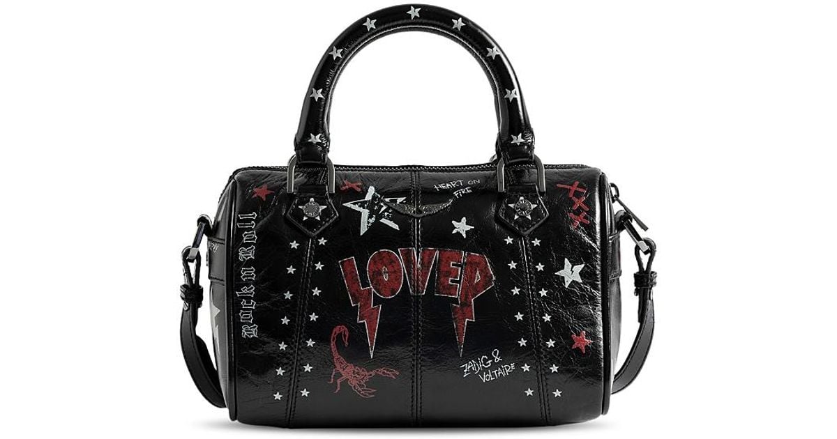 Zadig & Voltaire Sunny Ray Mini Crossbody Bag in Black | Lyst
