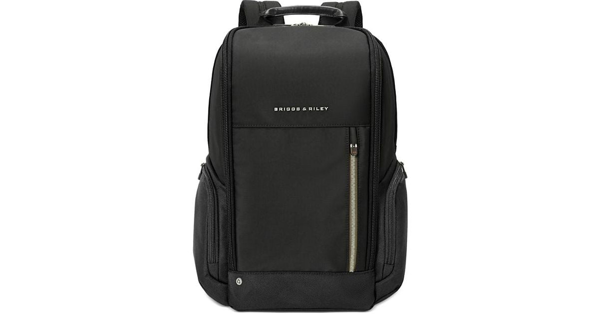 Briggs & Riley Hta Medium Wide Mouth Backpack in Black | Lyst
