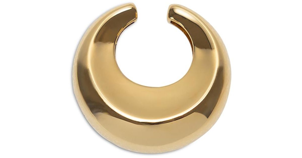 Nina Gordon Large Concave Ear Cuff in Metallic | Lyst UK