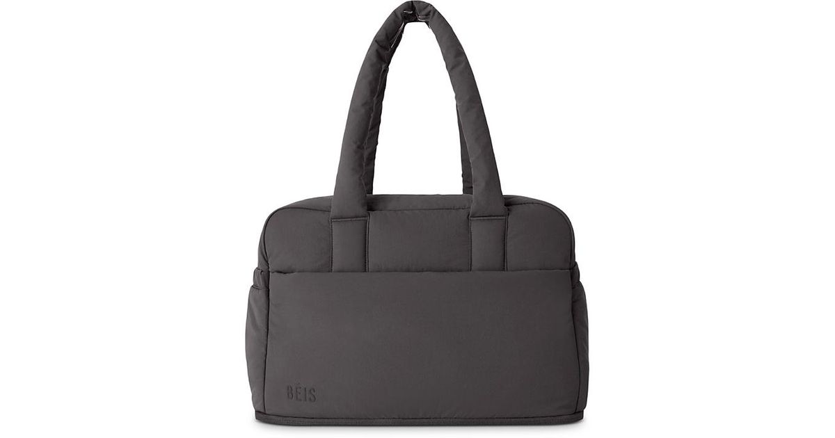 BEIS The Air Duffel in Black | Lyst