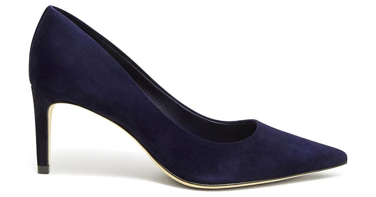 Hobbs Leila Court Stiletto Pumps in Blue | Lyst