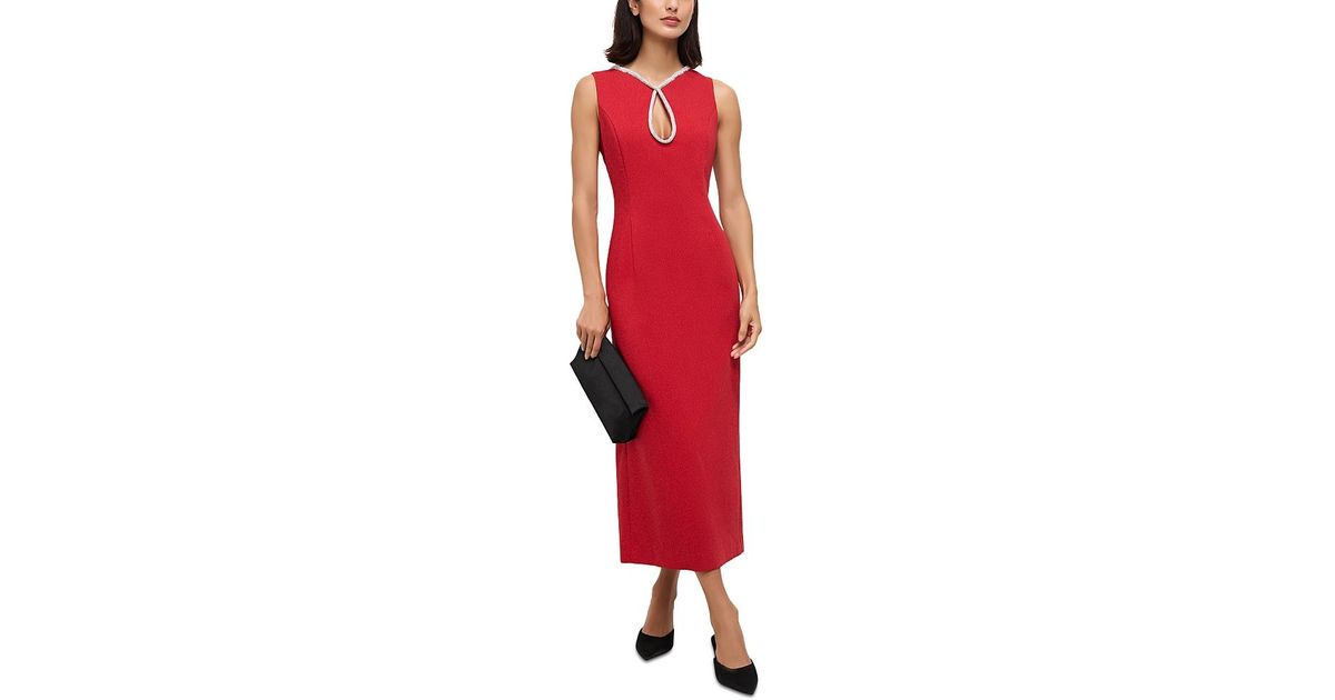 Phase Eight Milia Maxi Dress in Red | Lyst