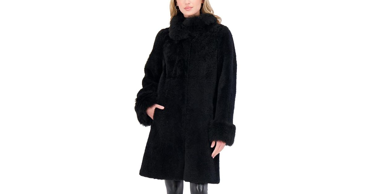 Gorski Sheared Cashmere Goat Jacket With Cashmere Goat Collar & Cuffs ...