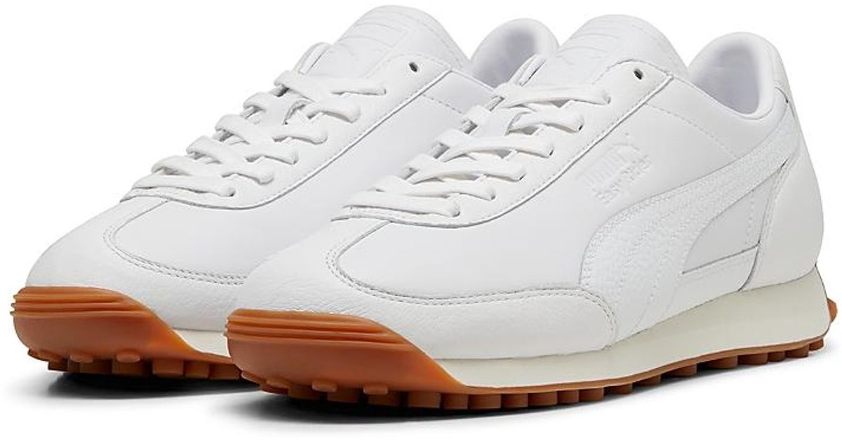 PUMA Easy Rider Lace Up Sneakers in White for Men | Lyst