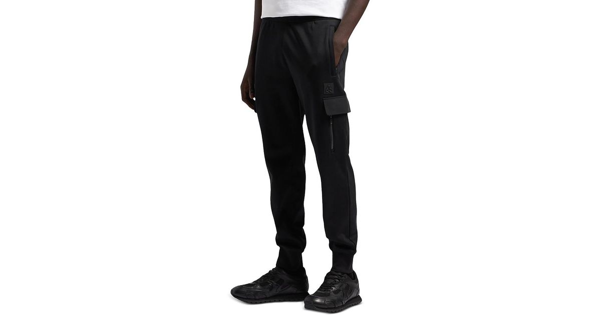 Moose Knuckles Perido Sleek Regular Fit Cargo Pants in Black for Men | Lyst