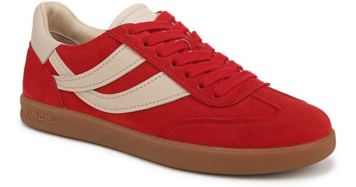 Vince Oasis Sneakers in Red | Lyst
