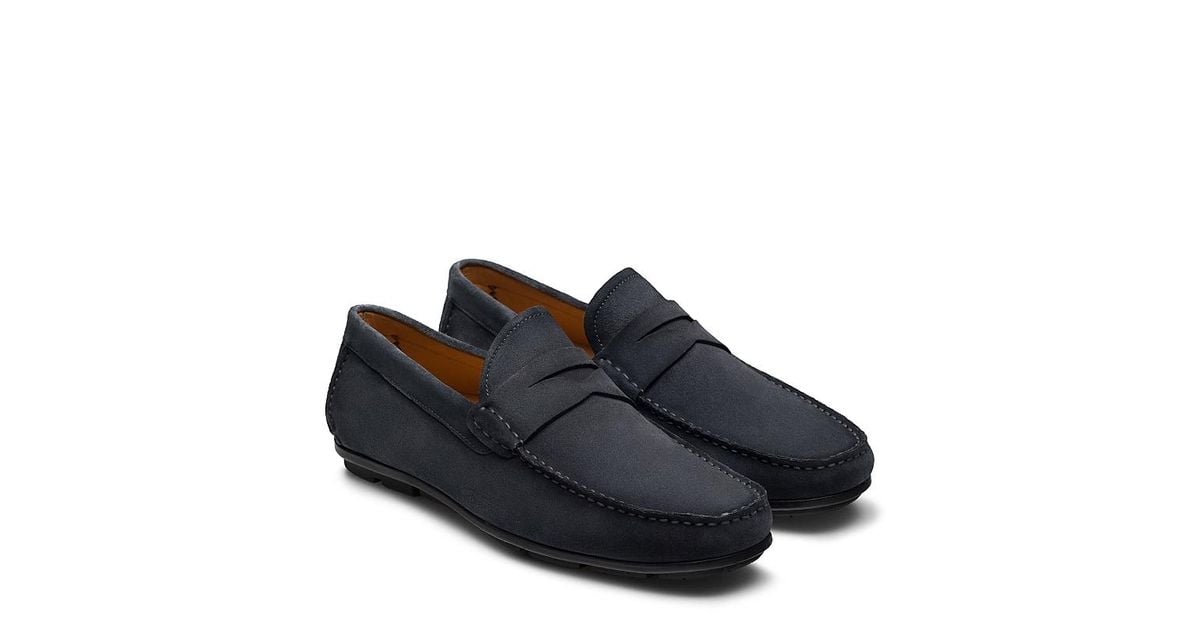 Magnanni Monterey Penny Driver Loafer In Blue For Men Lyst