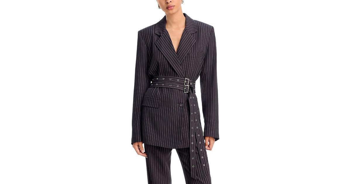 NonChalant Label Axel Blazer in Blue | Lyst UK