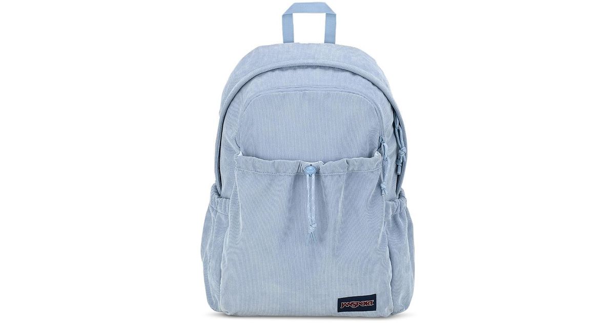 Jansport Corduroy Lounge Backpack in Blue | Lyst