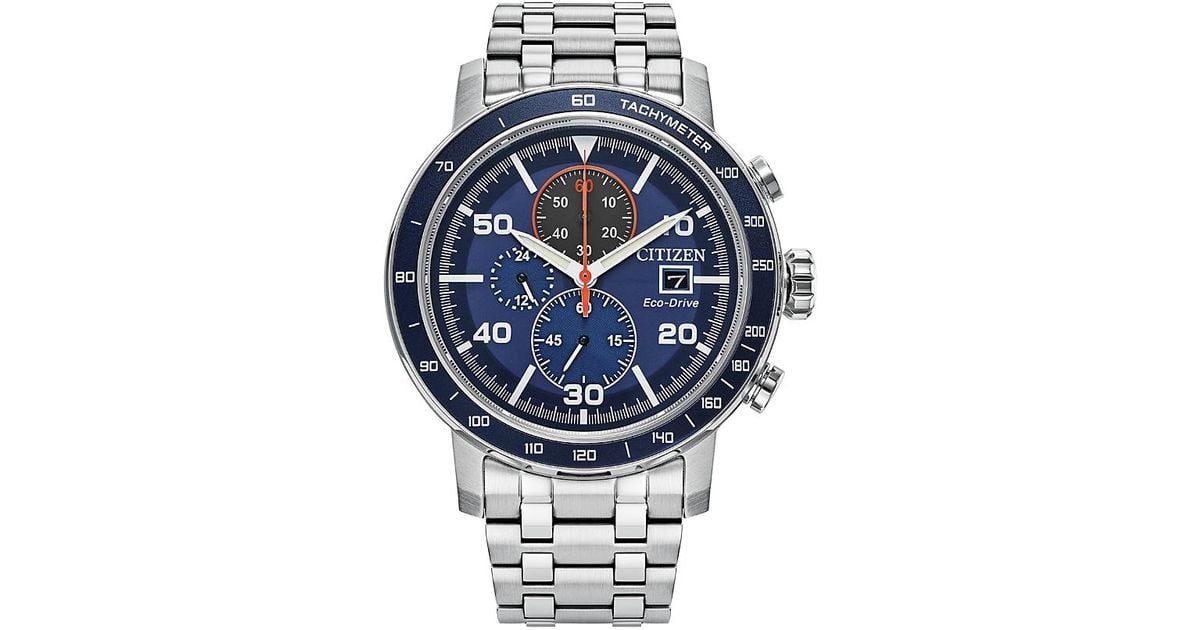 Citizen Eco-Drive Weekender Chronograph, 44Mm in Gray for Men | Lyst