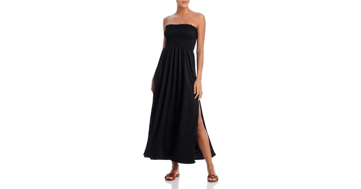 Peixoto Harry Swim Cover Up Dress In Black Lyst