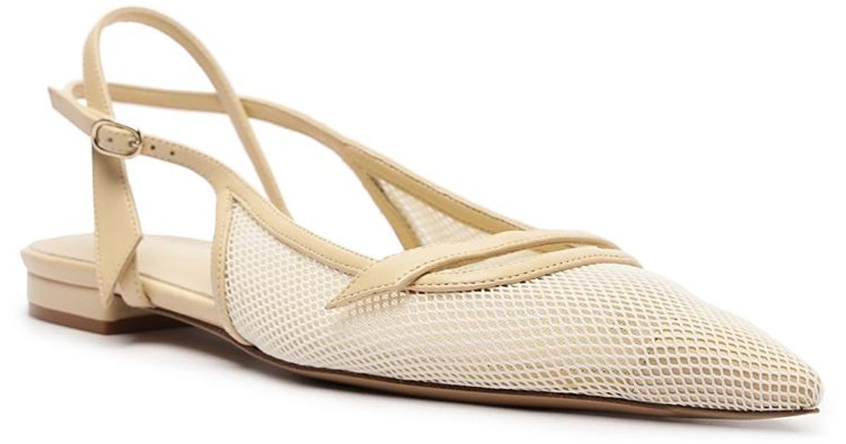 Alexandre Birman Tita Mesh Flats in Natural | Lyst