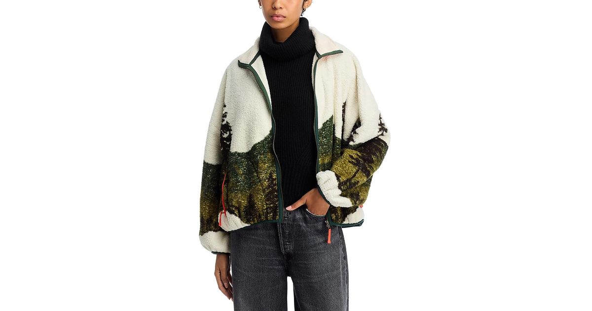 The Great The Plush Tera Coat in Black | Lyst
