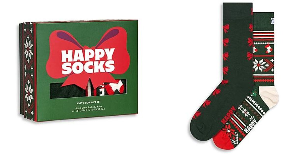 Happy Socks Gift Set, Pack Of 2 in Green | Lyst UK