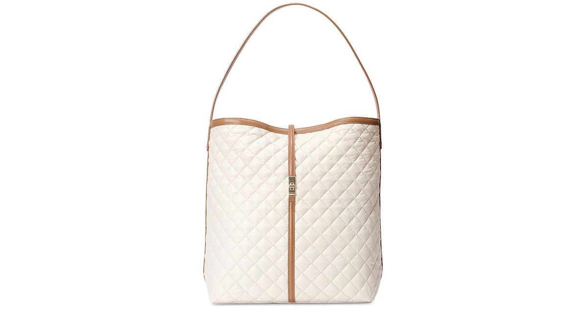 MZ Wallace Large Astor Hobo Bag in White | Lyst