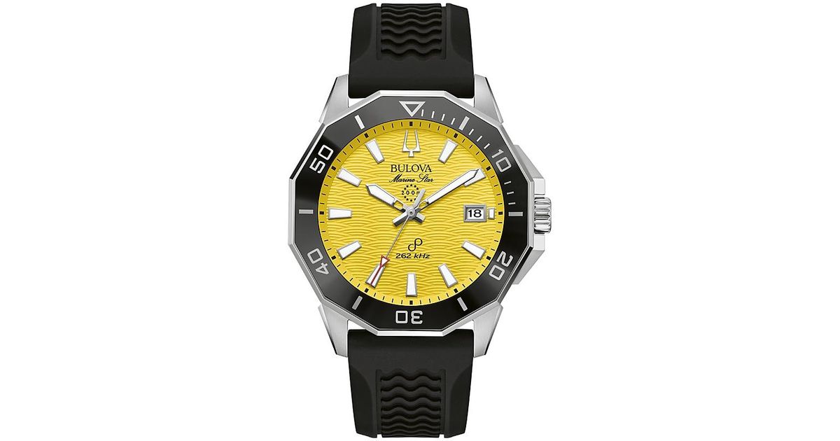 Bulova Marine Star Watch, 43Mm in Metallic for Men | Lyst UK