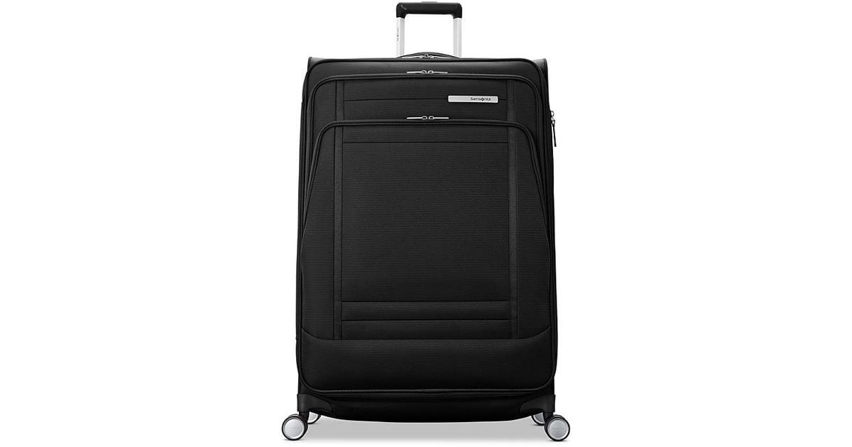 Samsonite Uplift Large Expandable Spinner Suitcase in Black | Lyst