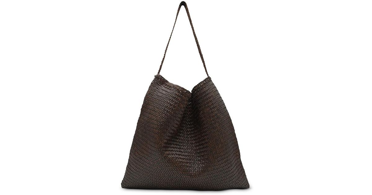 Dragon Diffusion Ars Leather Tote in Black | Lyst