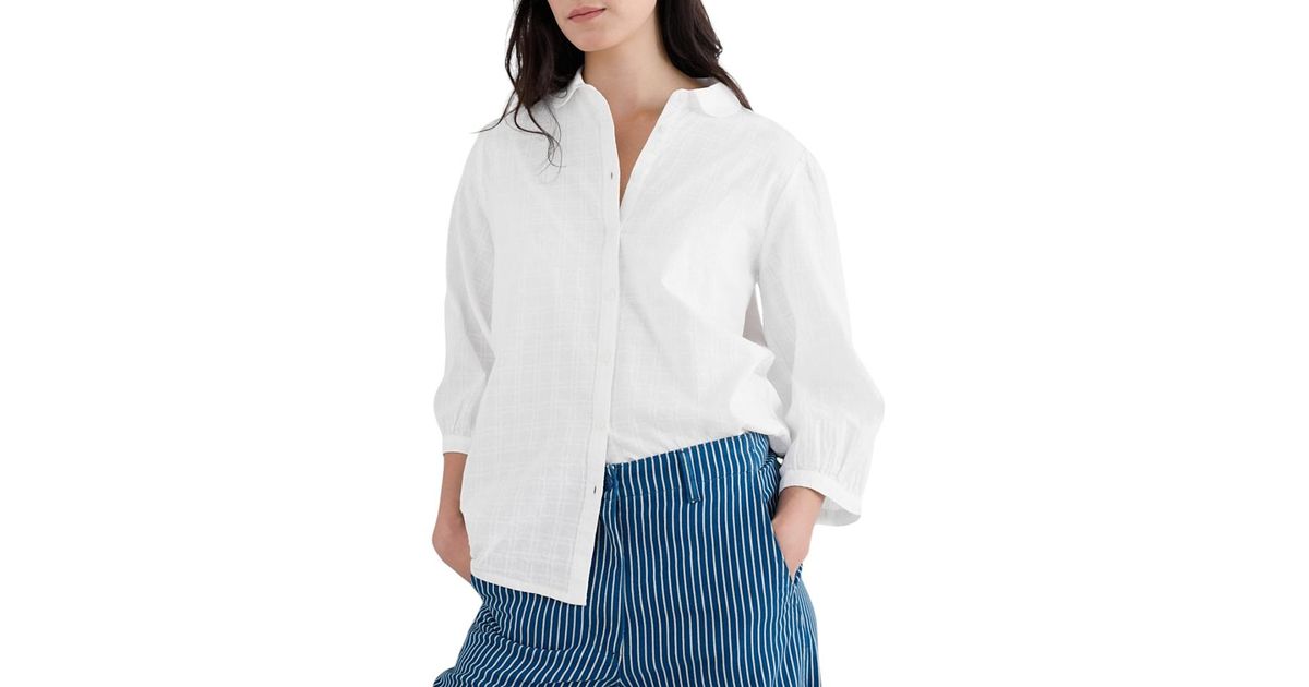 Seasalt Cornwall Hope Cottage Blouse Ii in White | Lyst
