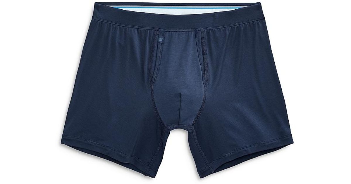 Mack Weldon Hd Boxer Brief in Blue for Men | Lyst