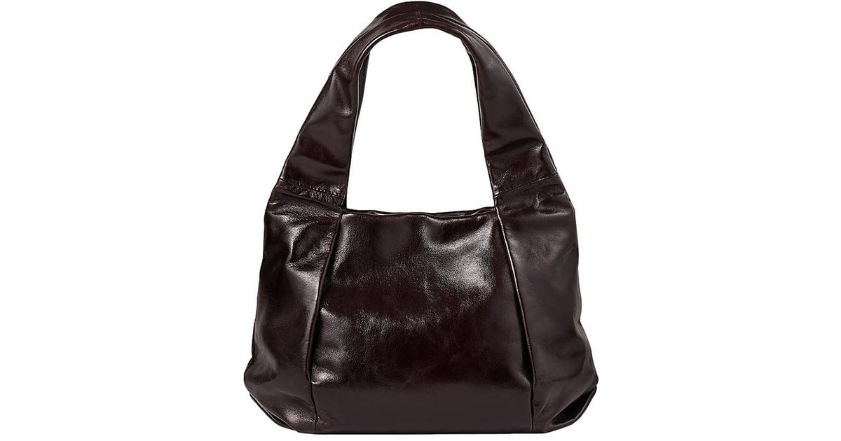 Sandro Lenouss Nouss Leather Bag in Black | Lyst