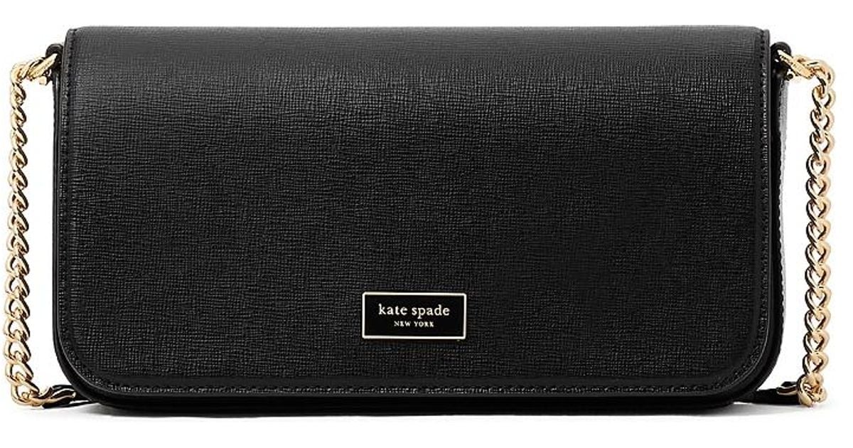Kate Spade Serena Chain Wallet in Black | Lyst UK