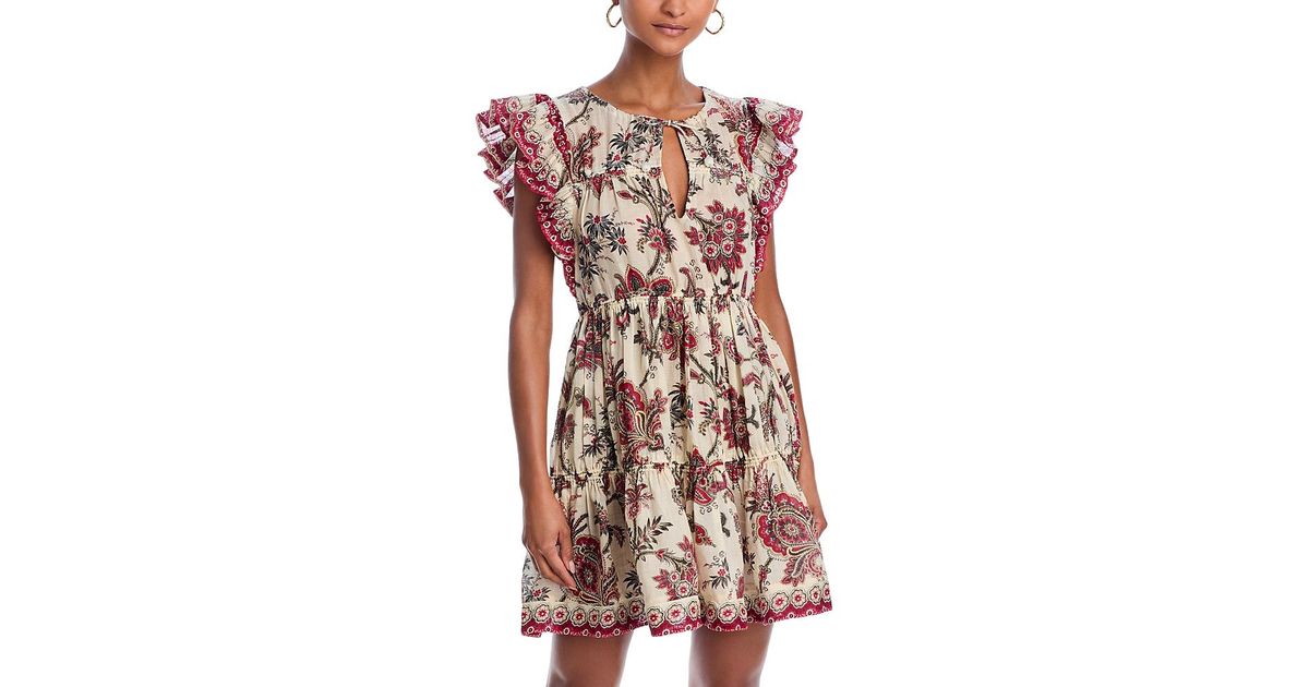 Sea Cassandra Mini Dress in Red | Lyst UK