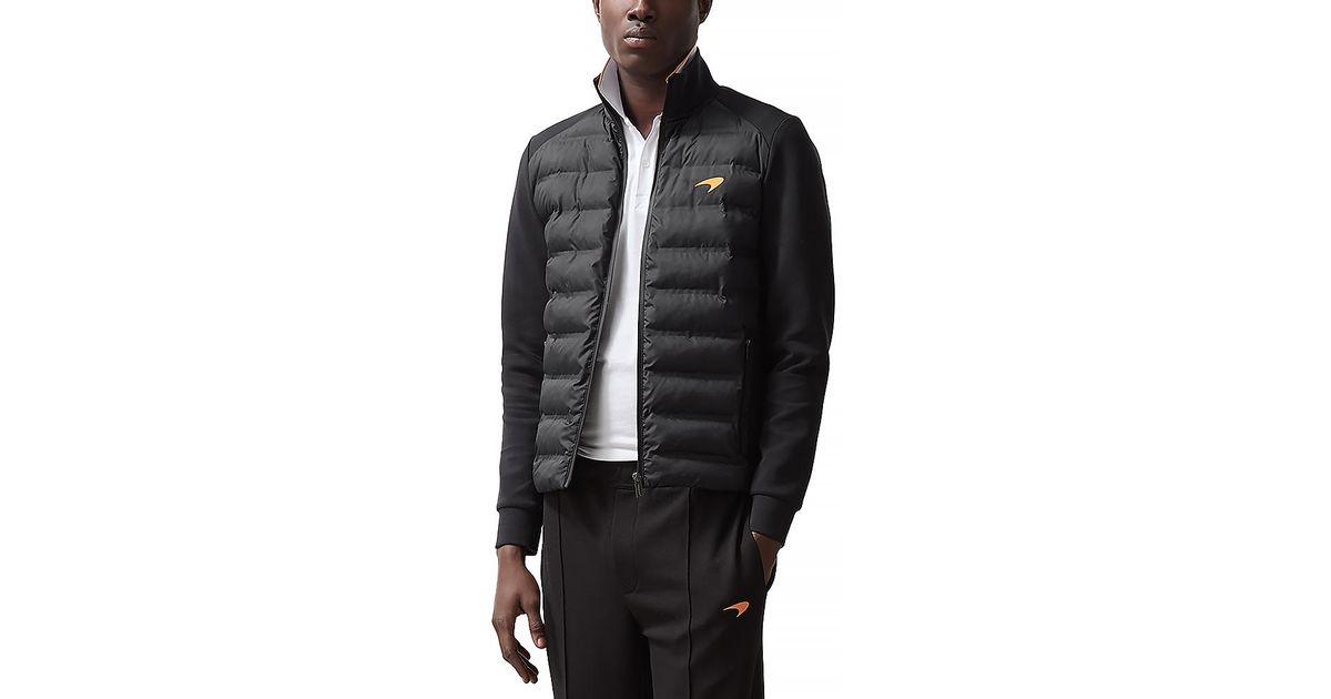 Reiss X Mclaren Speedmark Regular Fit Mayer Quilted Hybrid Jacket in ...