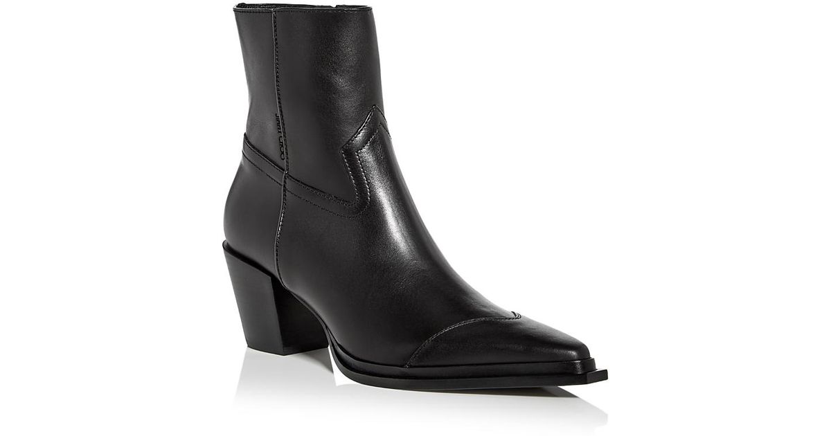 Jimmy Choo Cece 60 Block Heel Booties in Black | Lyst