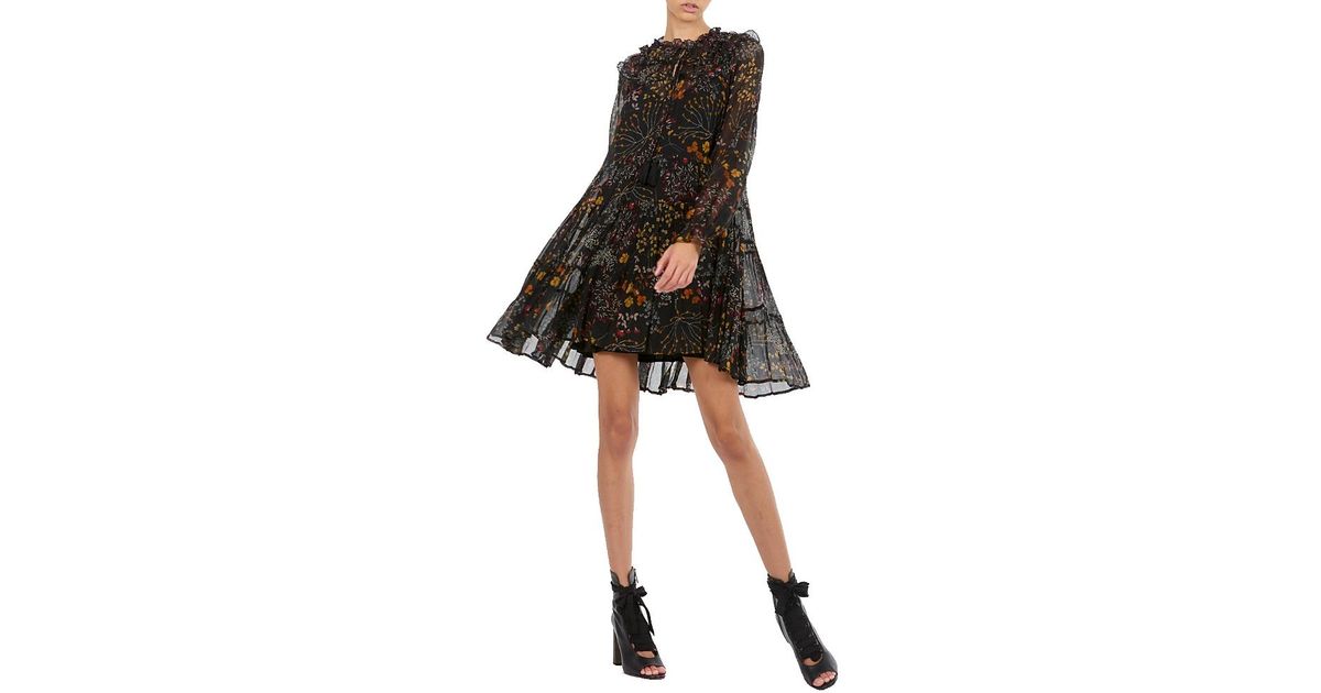 SECRET MISSION Roan Mini Dress in Black | Lyst