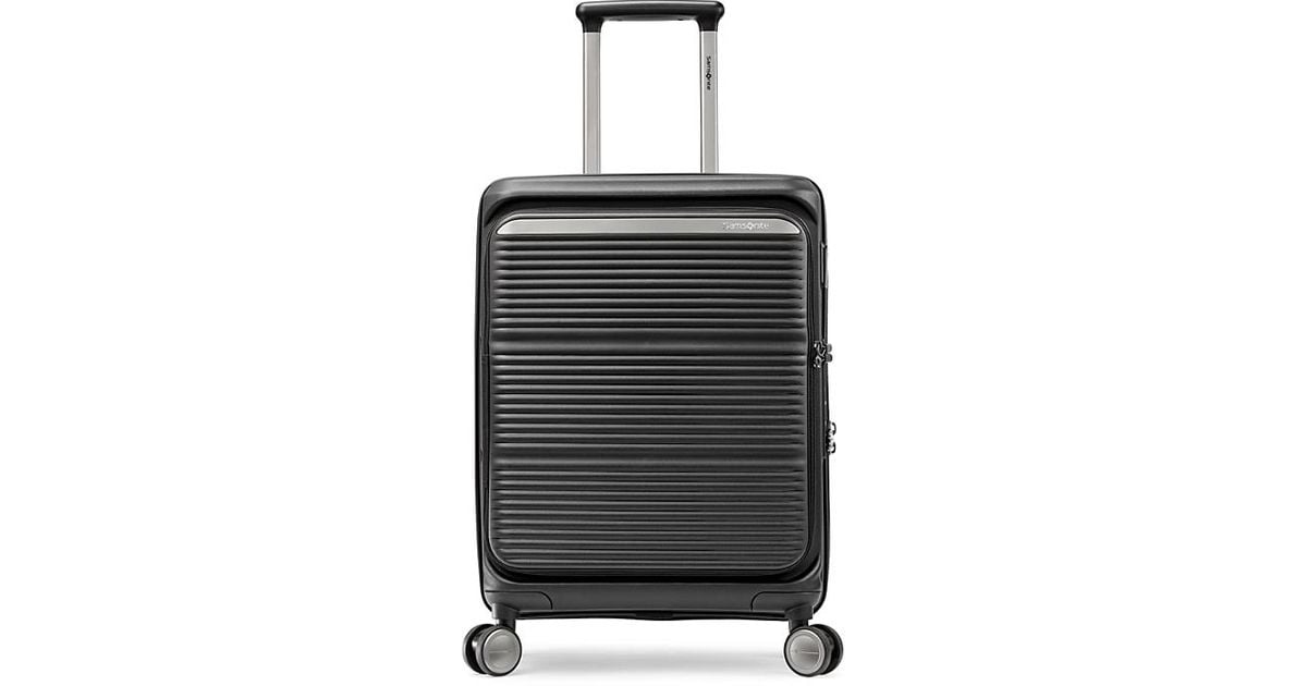 Samsonite Paralux Global Expandable Spinner Carry On Suitcase in Black ...