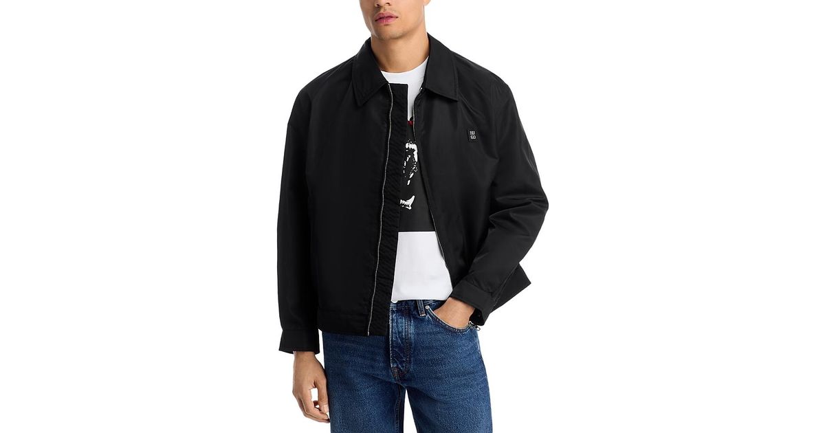 HUGO Belto Jacket in Black for Men | Lyst UK