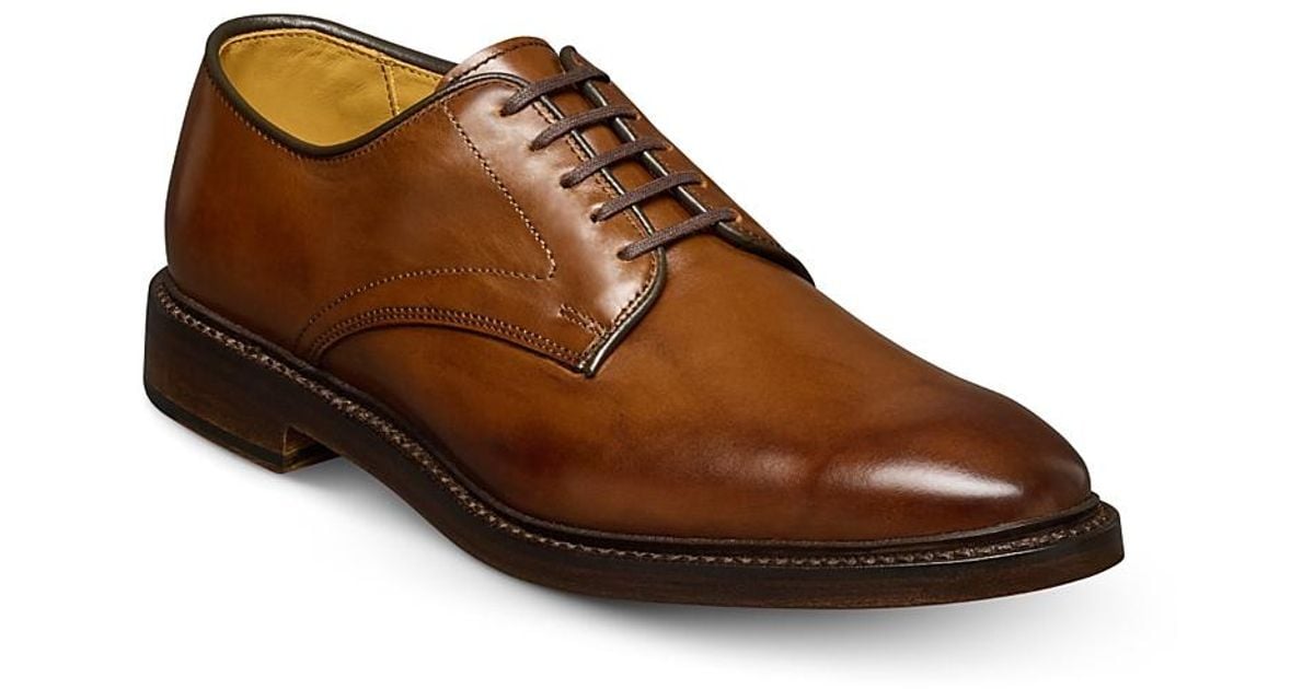 Allen Edmonds Reserve Allen Edmonds Maxwell Plain Toe Five Eyelet Derby ...