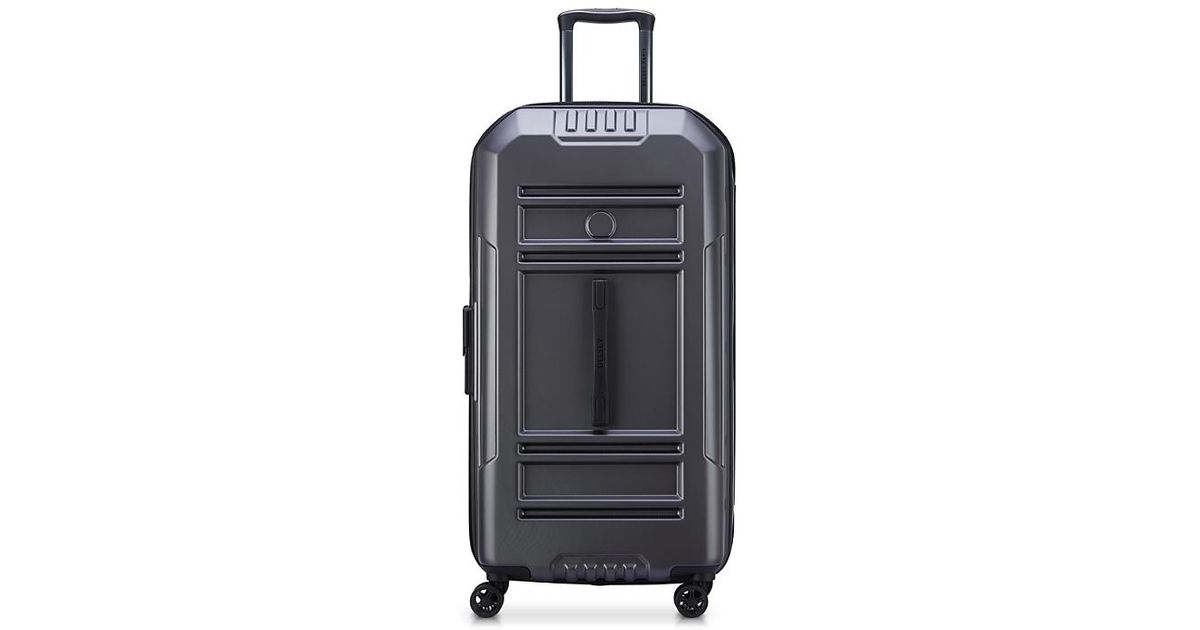 Delsey Paris Rempart 30 Expandable Wheeled Trunk in Black | Lyst