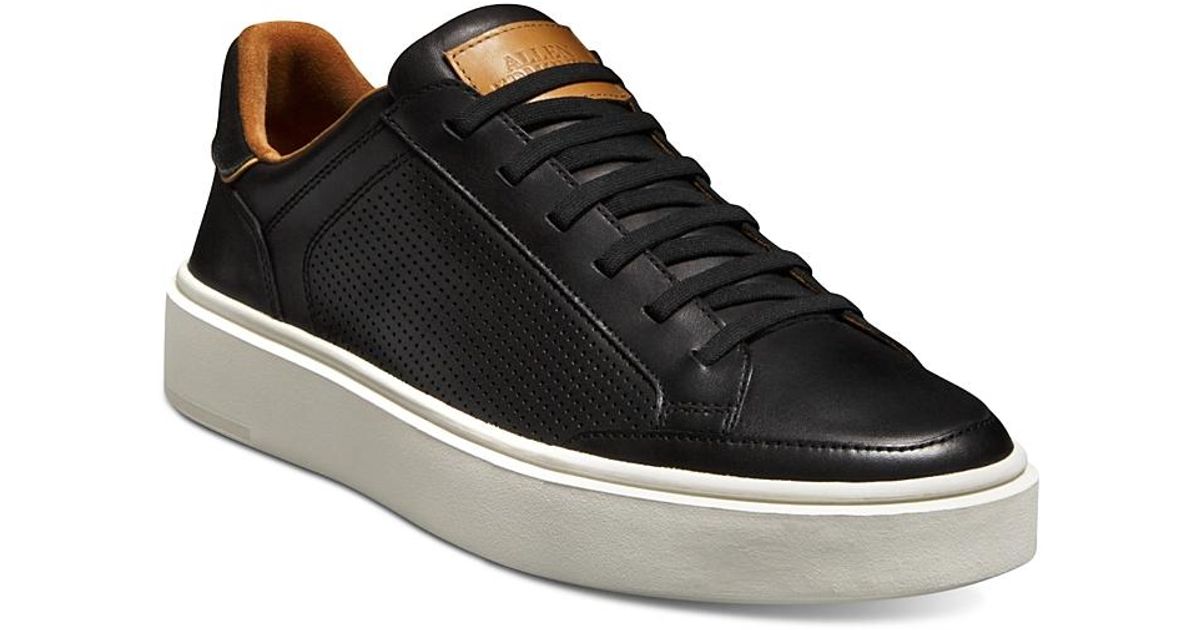 Allen Edmonds Oliver Stretch Lace Slip On Sneaker in Black for Men | Lyst