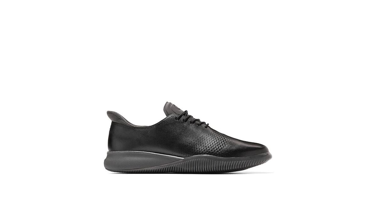 Cole Haan Zerogrand Laser Quick On Oxfords in Black for Men | Lyst
