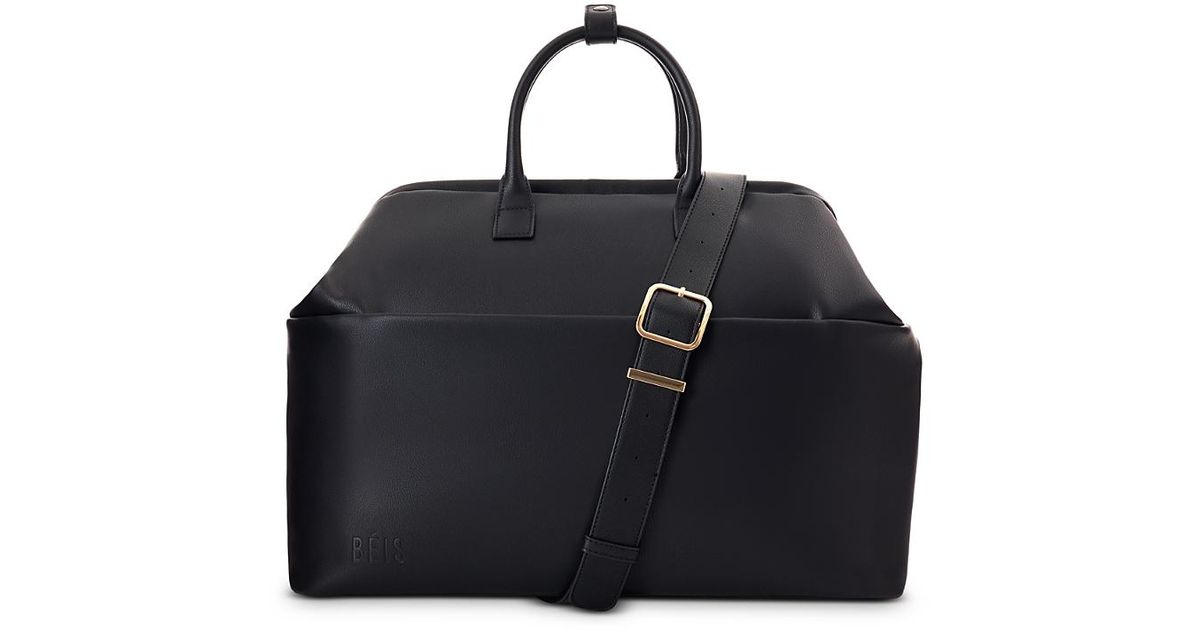 BEIS X Wicked The Weekender in Black | Lyst
